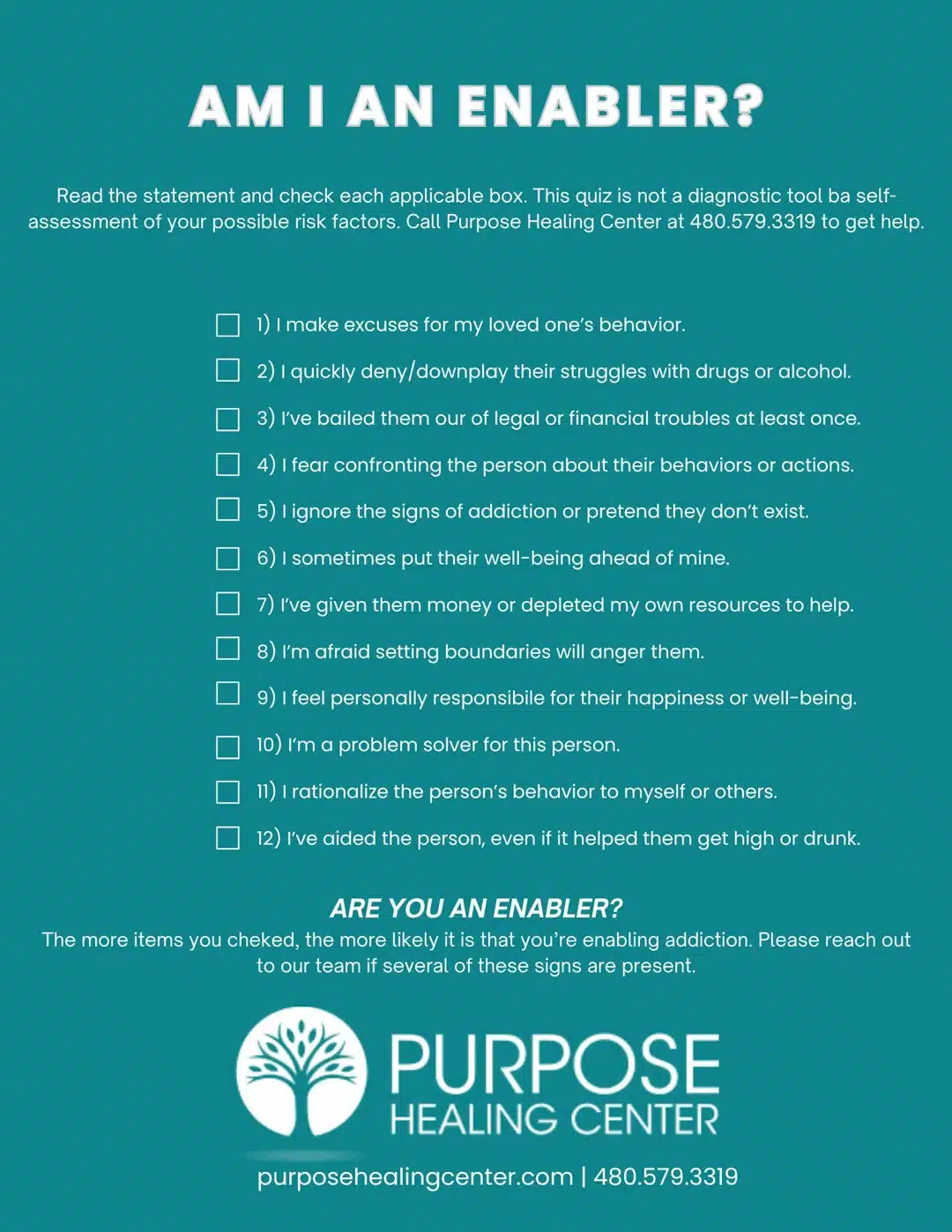 What is an Enabler? | Purpose Healing | Get Support Now